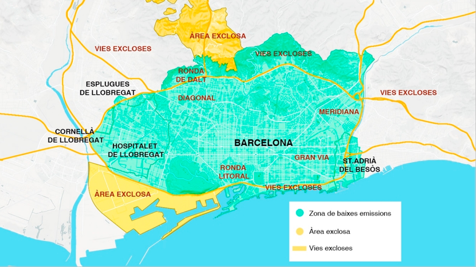 ZBE Barcelona 2023 | Mapa y qué coches pueden entrar | carwow