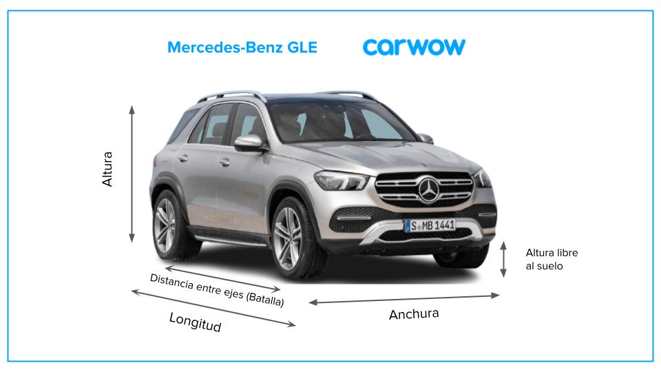 Medidas y maletero del Mercedes-Benz GLE | carwow